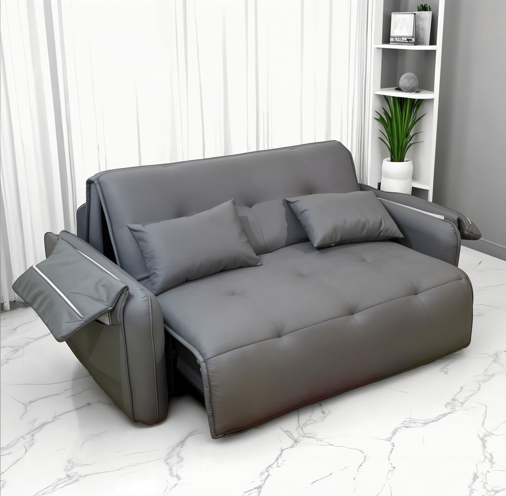 UNICORN FURNITURE Elephant Style Pull Out Sofa Bed Remote Control Recl